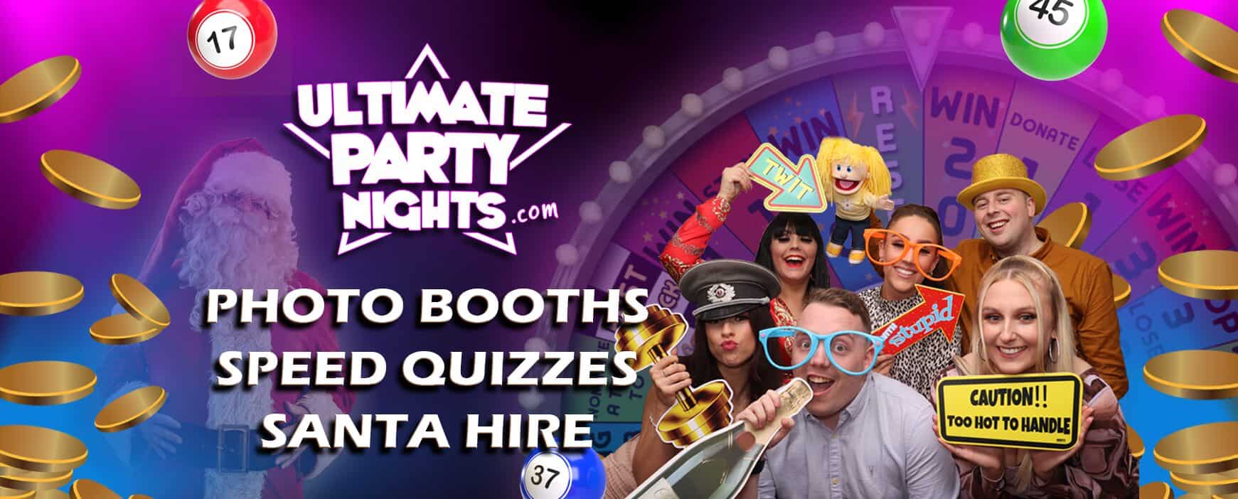 Luxury Photo Booths & Quiz Show Hire