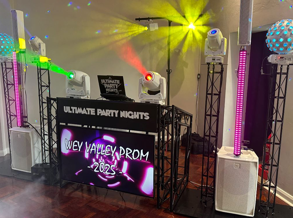 School Prom DJs & Photo Booth Hire Dorset | Ultimate Party Nights